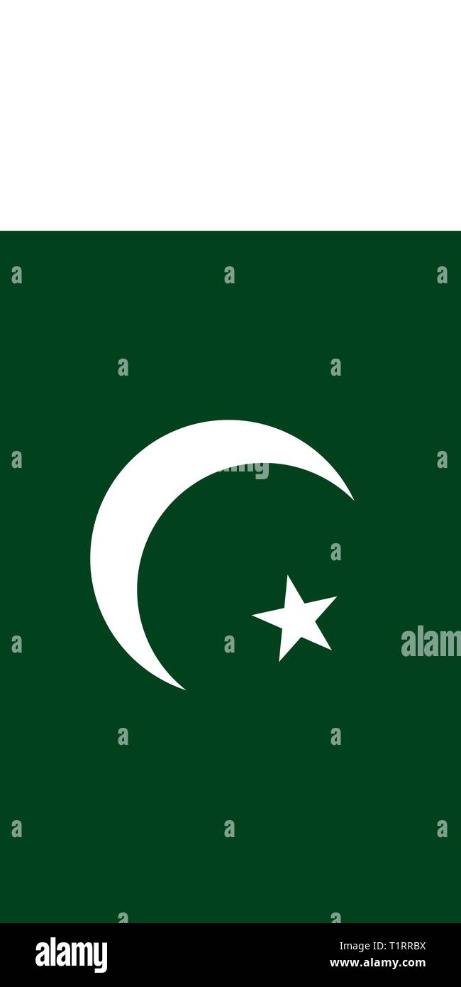 Hanging vertical flag of Pakistan Stock Vector Image & Art - Alamy
