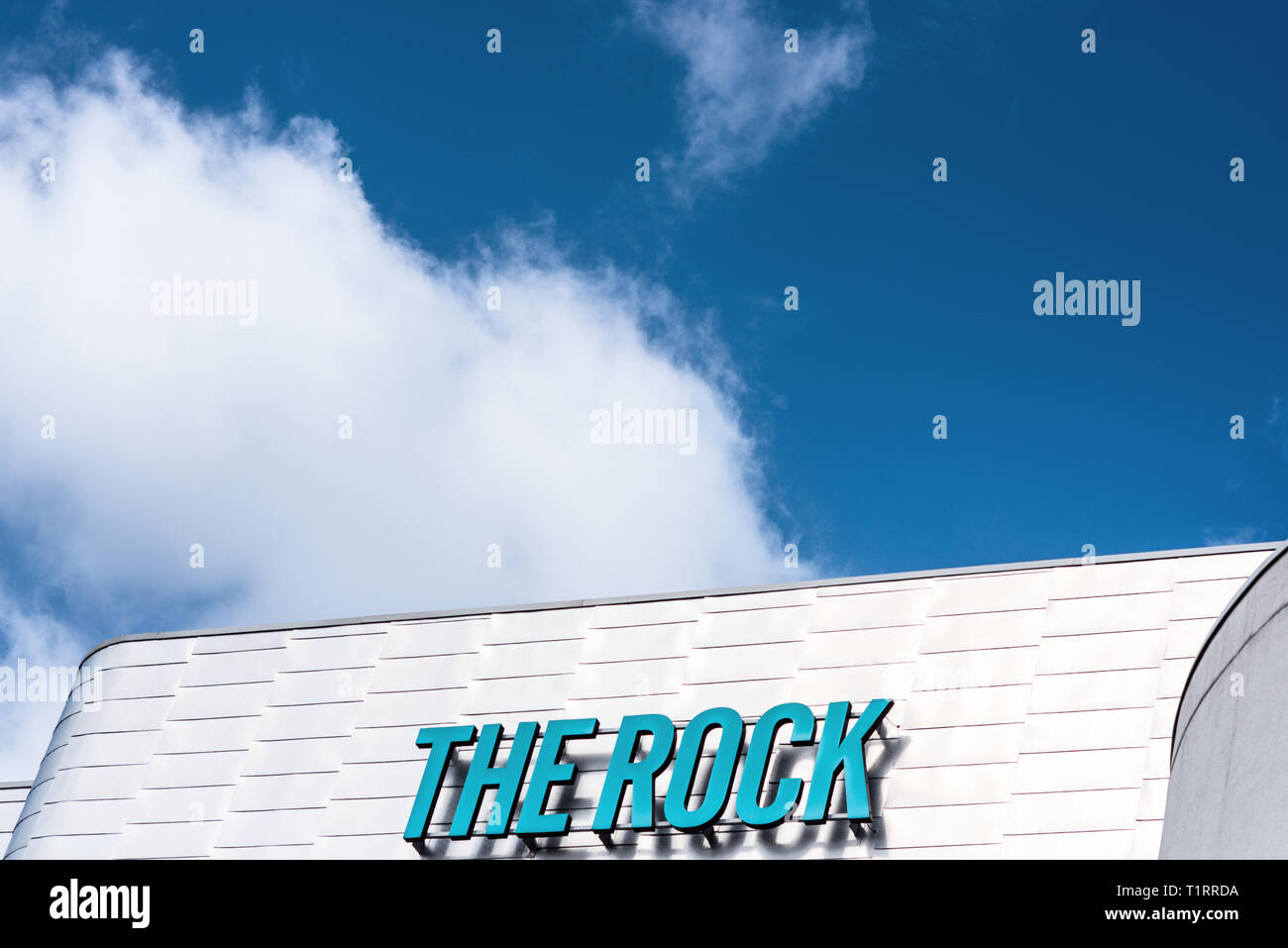 The Rock Shopping Centre. Bury Lancashire Stock Photo - Alamy