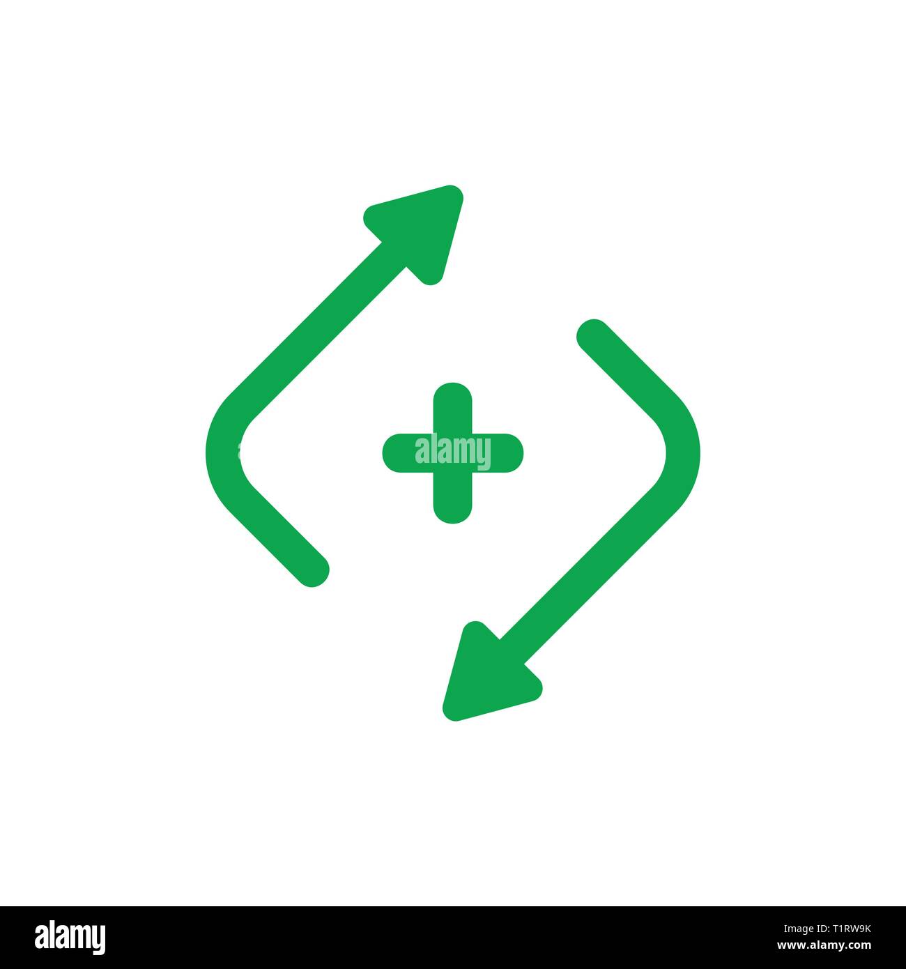 Health plus symbol 3d hi-res stock photography and images - Alamy