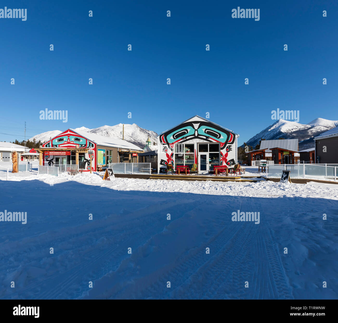 Carcross Commons, Yukon, Canada Stock Photo - Alamy