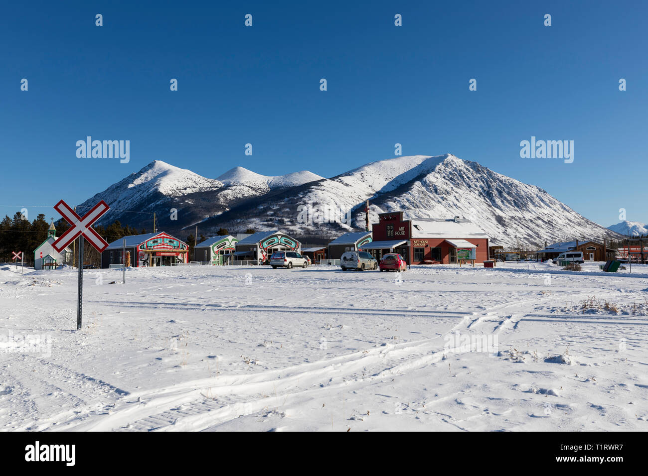 Carcross Commons, Yukon, Canada Stock Photo - Alamy