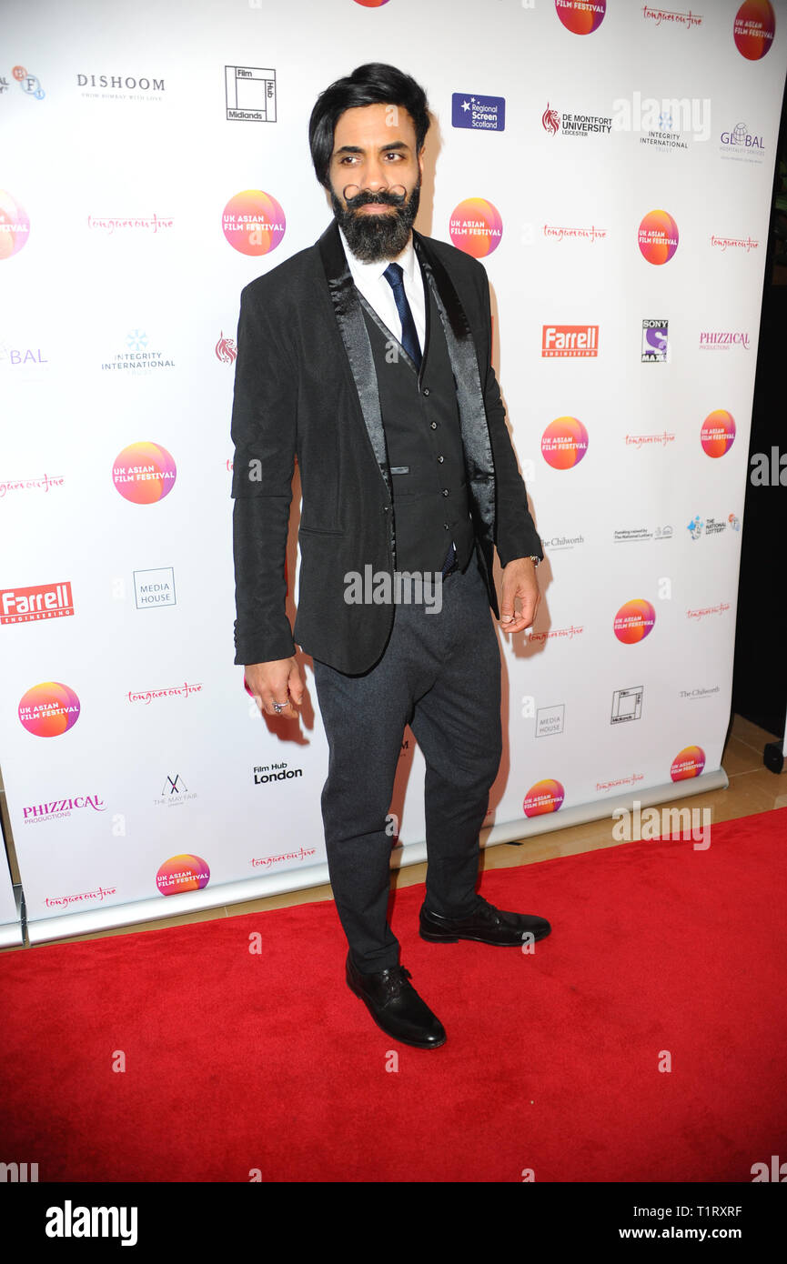 Paul Chowdhry seen during the UK Asian Film Opening Gala at the Mayfair ...