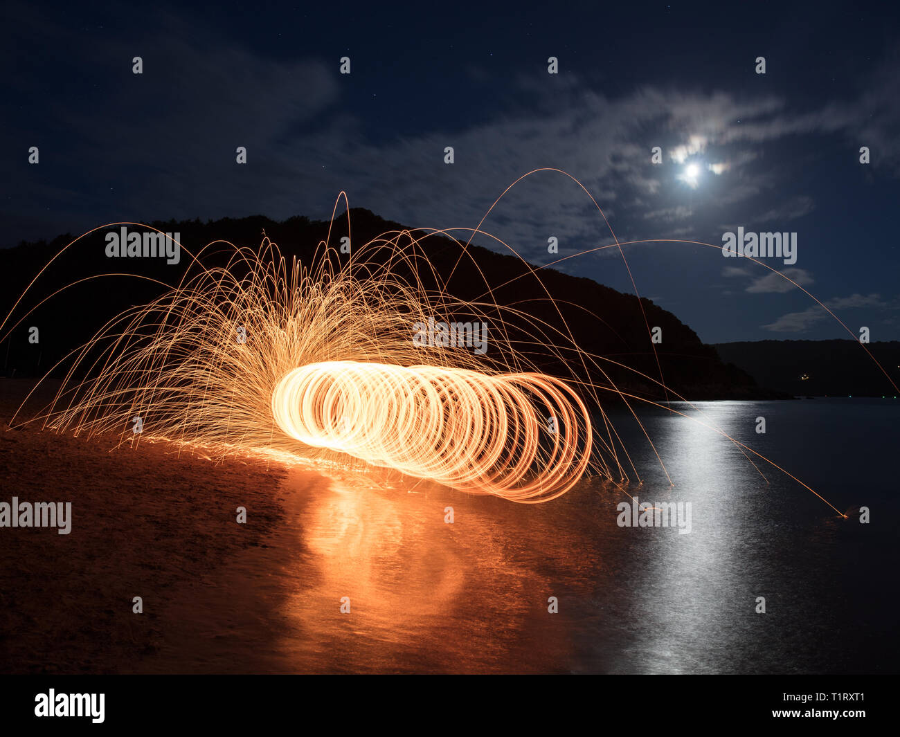 Spinning Steel Wool