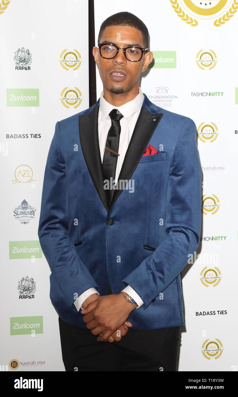 Fazer - aka Richard Rawson- arrives at the National Film Awards 2018 at ...