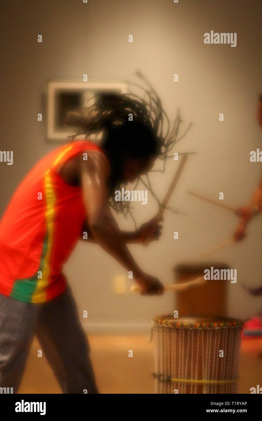 African drums hi-res stock photography and images - Alamy