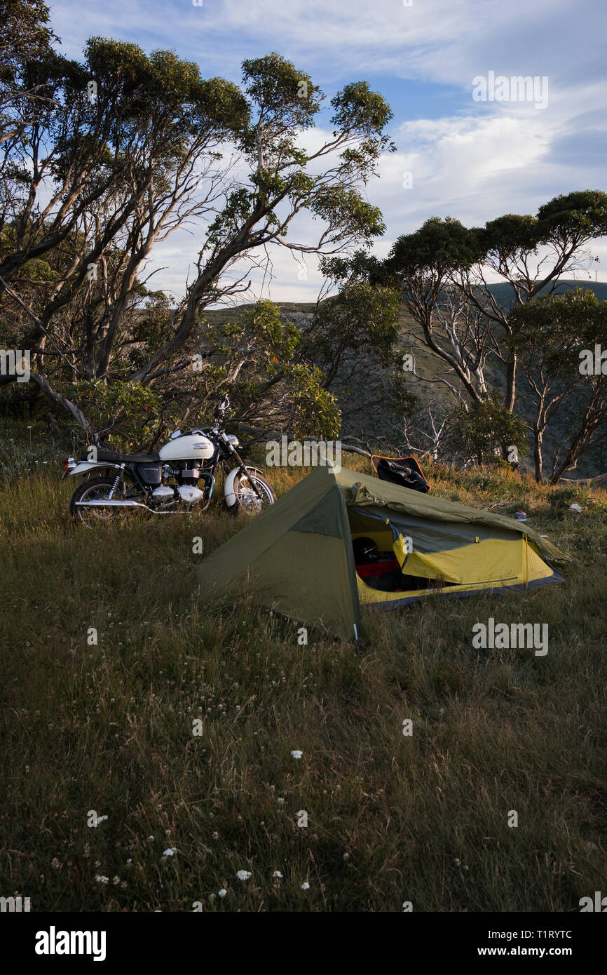 Motocamping hi-res stock photography and images - Alamy