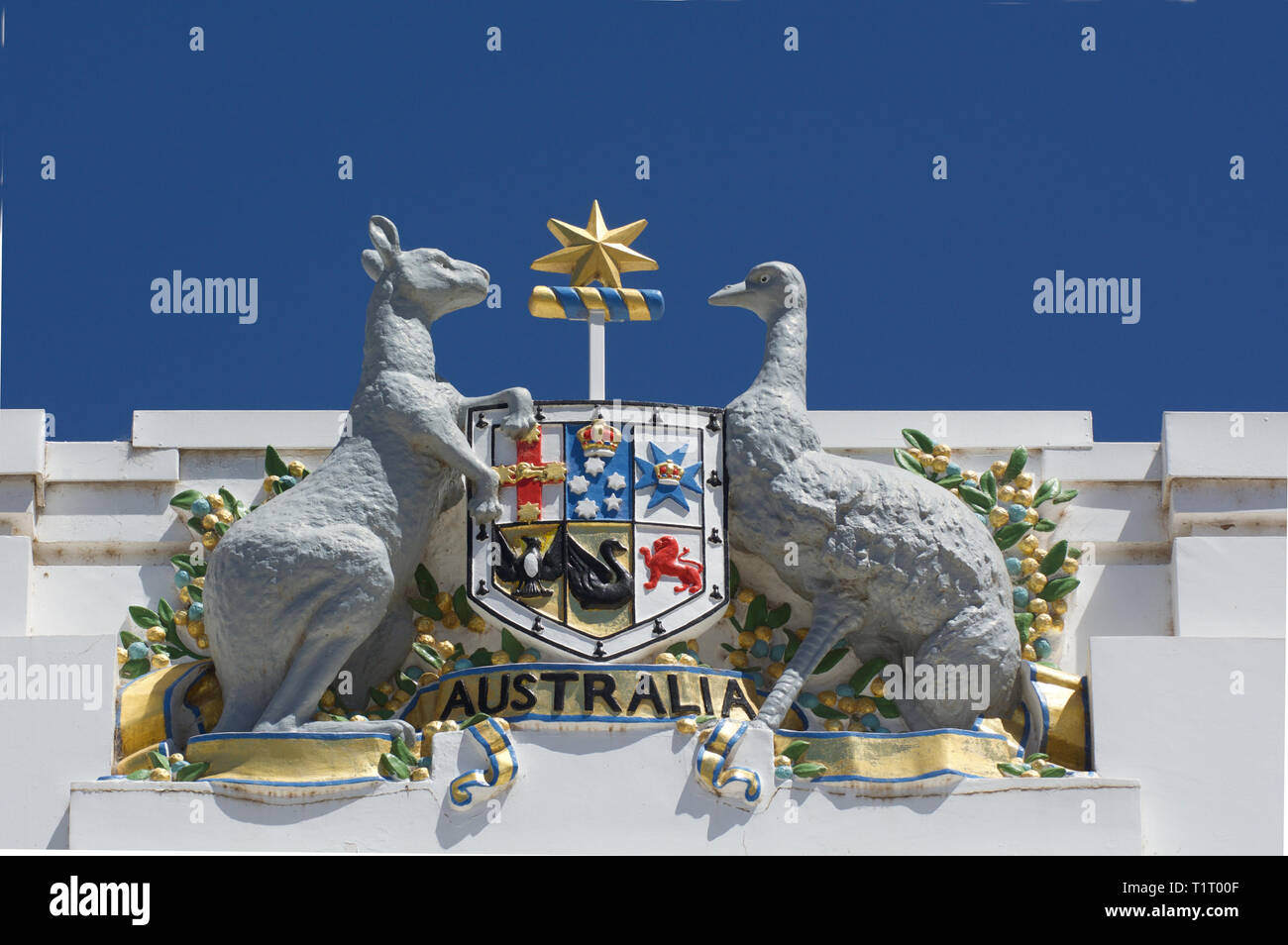 On The Australian Coat Of Arms High Resolution Stock Photography and ...