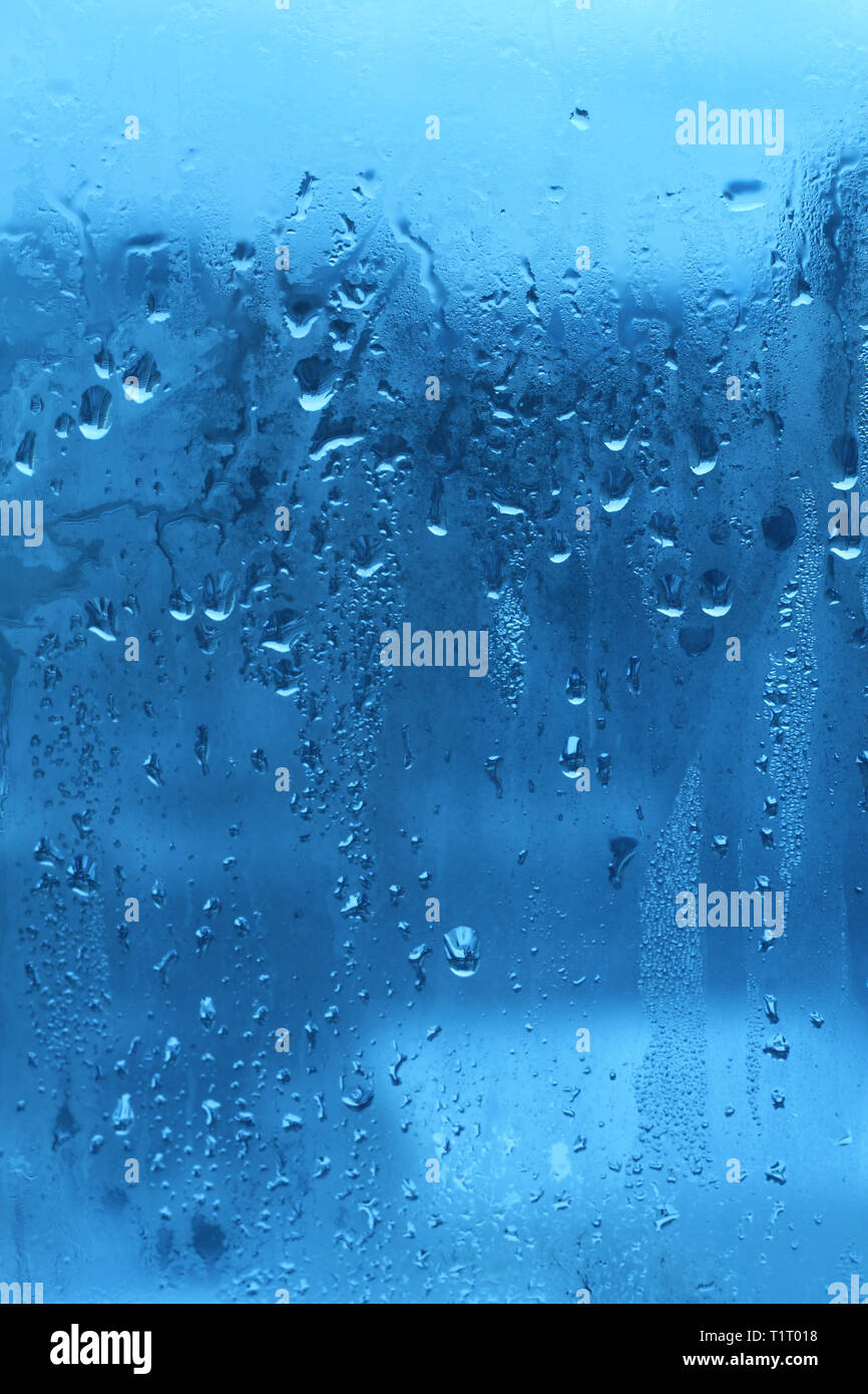 natural water drop on the glass background Stock Photo - Alamy