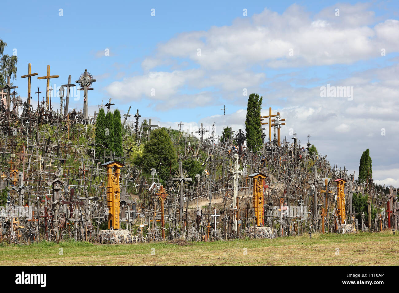 Hill of Crosses in Lithuania Stock Photo - Alamy