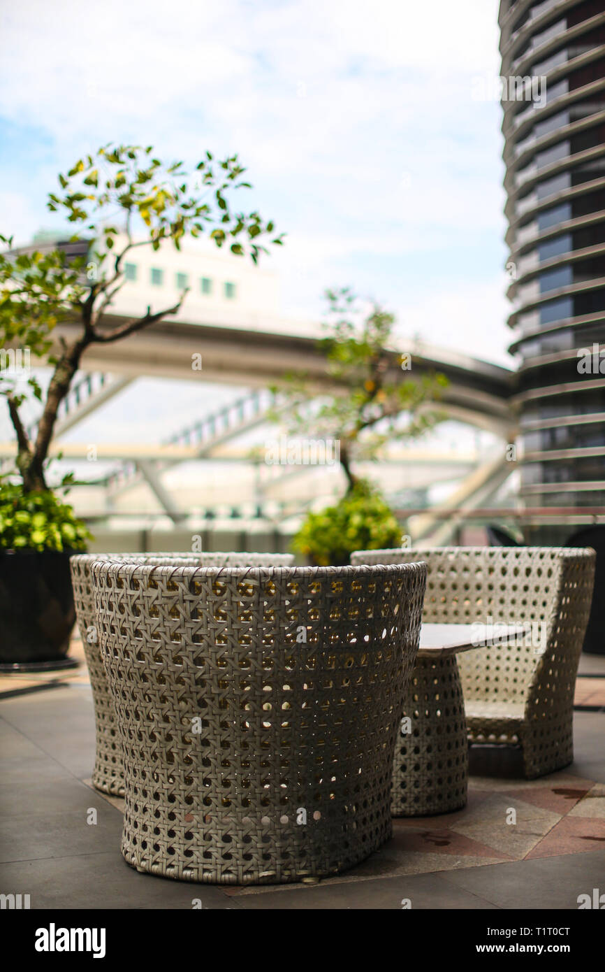 Roof garden cafe hi-res stock photography and images - Alamy