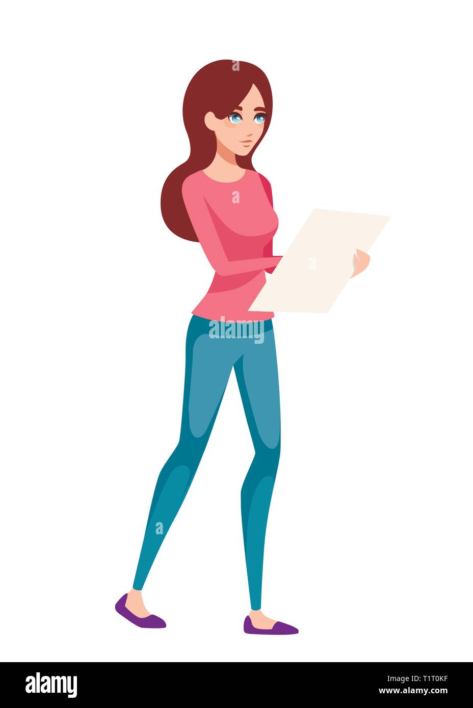 Cartoon Pretty Woman