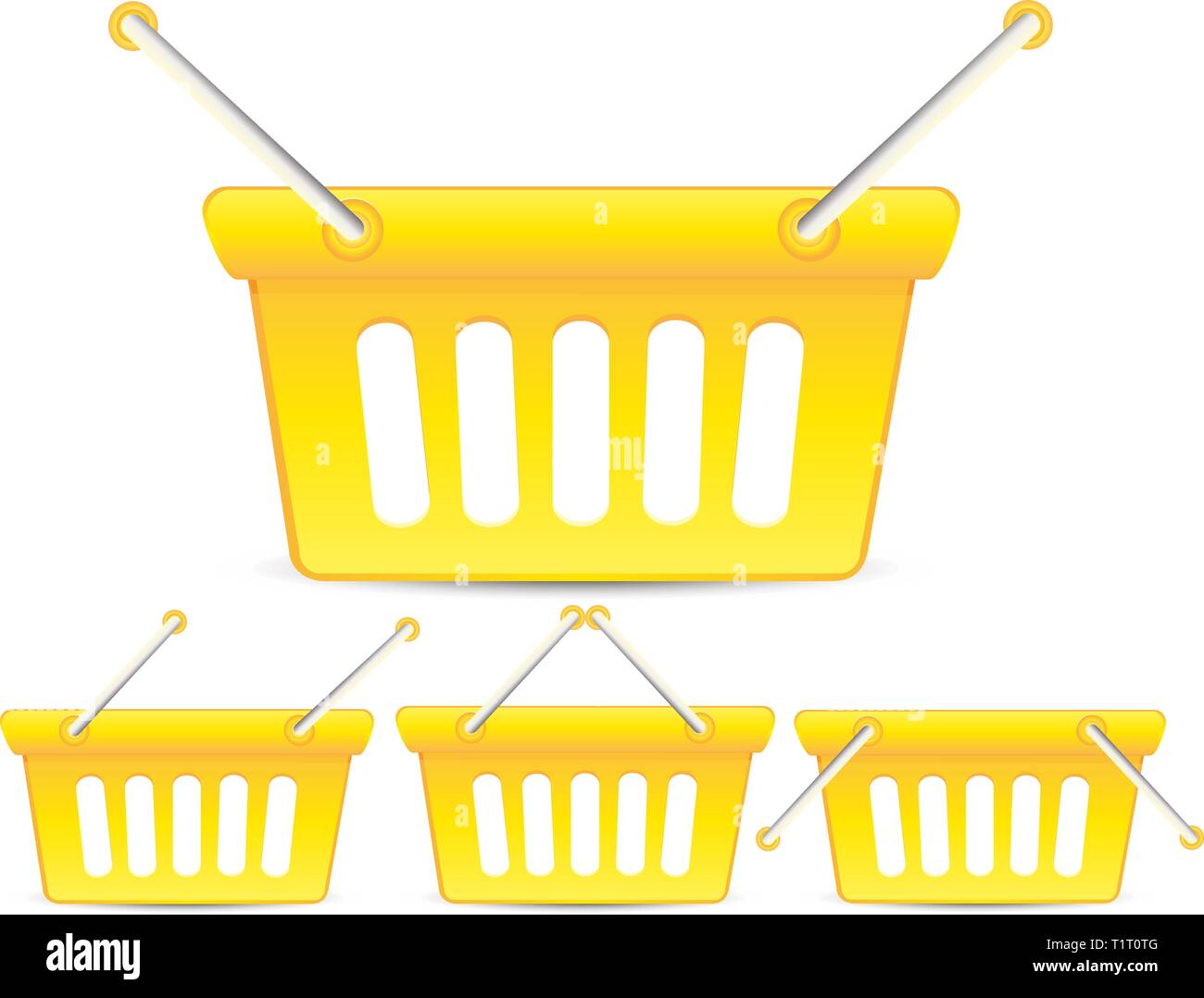 Basket trading baskets Stock Vector Images - Alamy