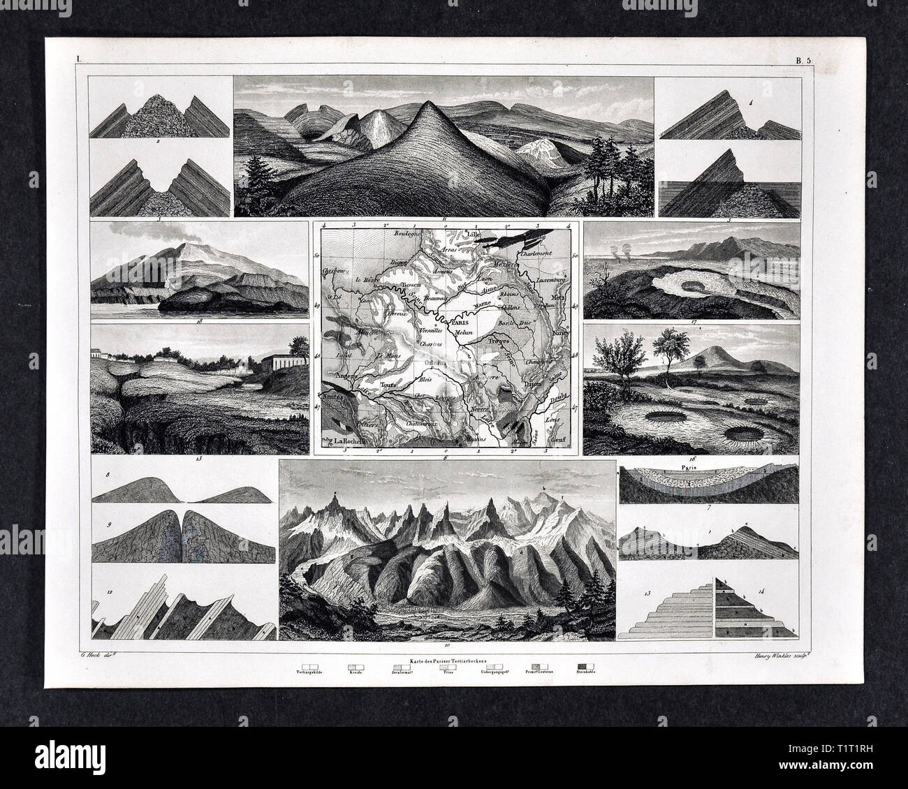 Natural formations map hi-res stock photography and images - Alamy