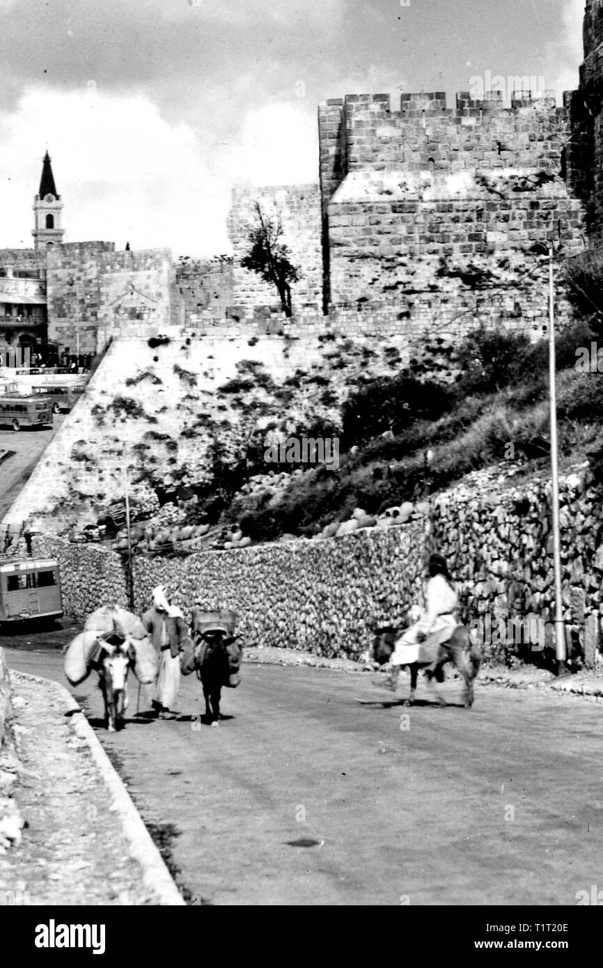 Palestine During WW2 1944 Stock Photo - Alamy