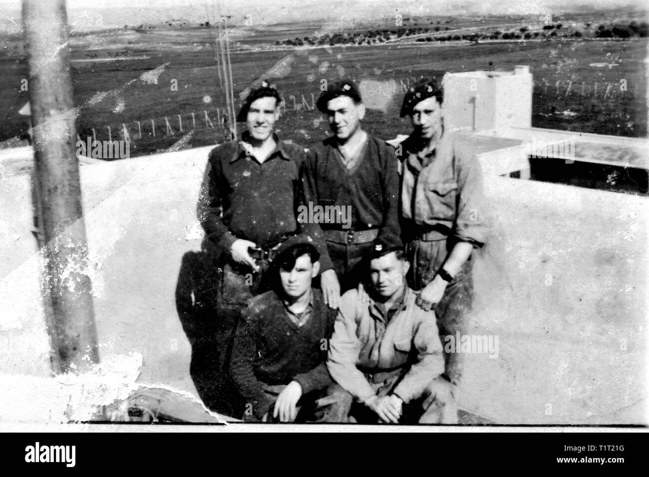 Palestine During WW2 1944 Stock Photo - Alamy