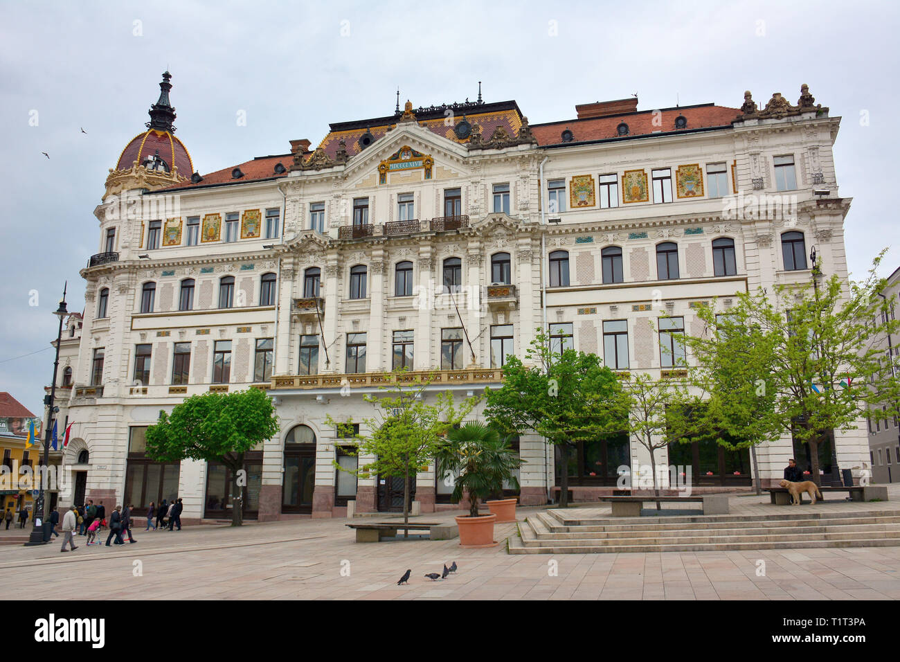 County Hall, Pecs, Hungary. Megyehaza, Pecs, Magyarorszag Stock Photo ...