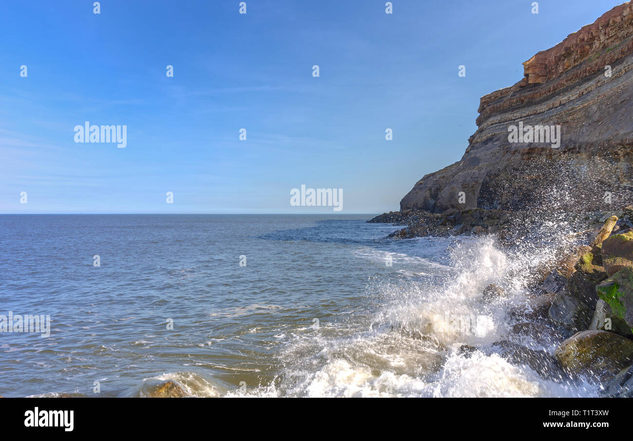 Whitby cliff edge hi-res stock photography and images - Alamy