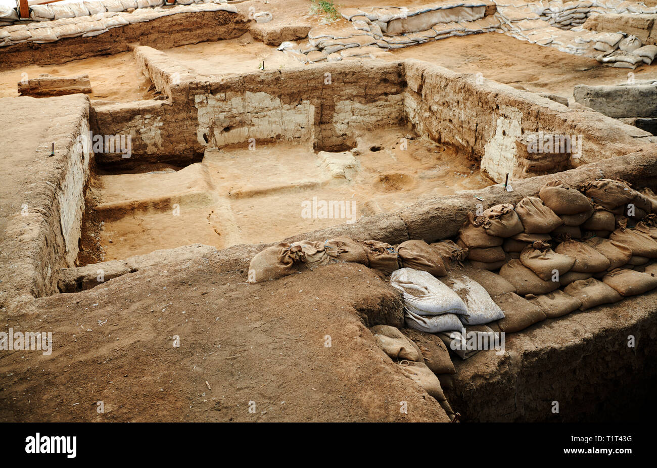 Neolithic House Remains Stock Photos & Neolithic House Remains Stock ...