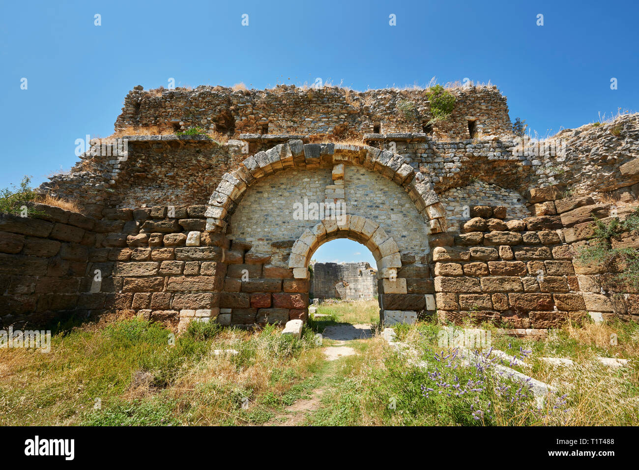 Roman Baths of Faustina established by Faustina the Younger, wife of ...