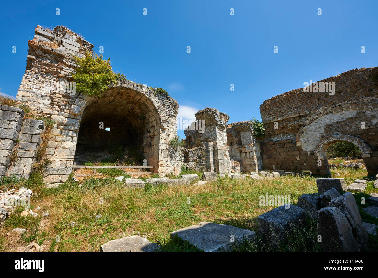 Roman Baths of Faustina established by Faustina the Younger, wife of ...
