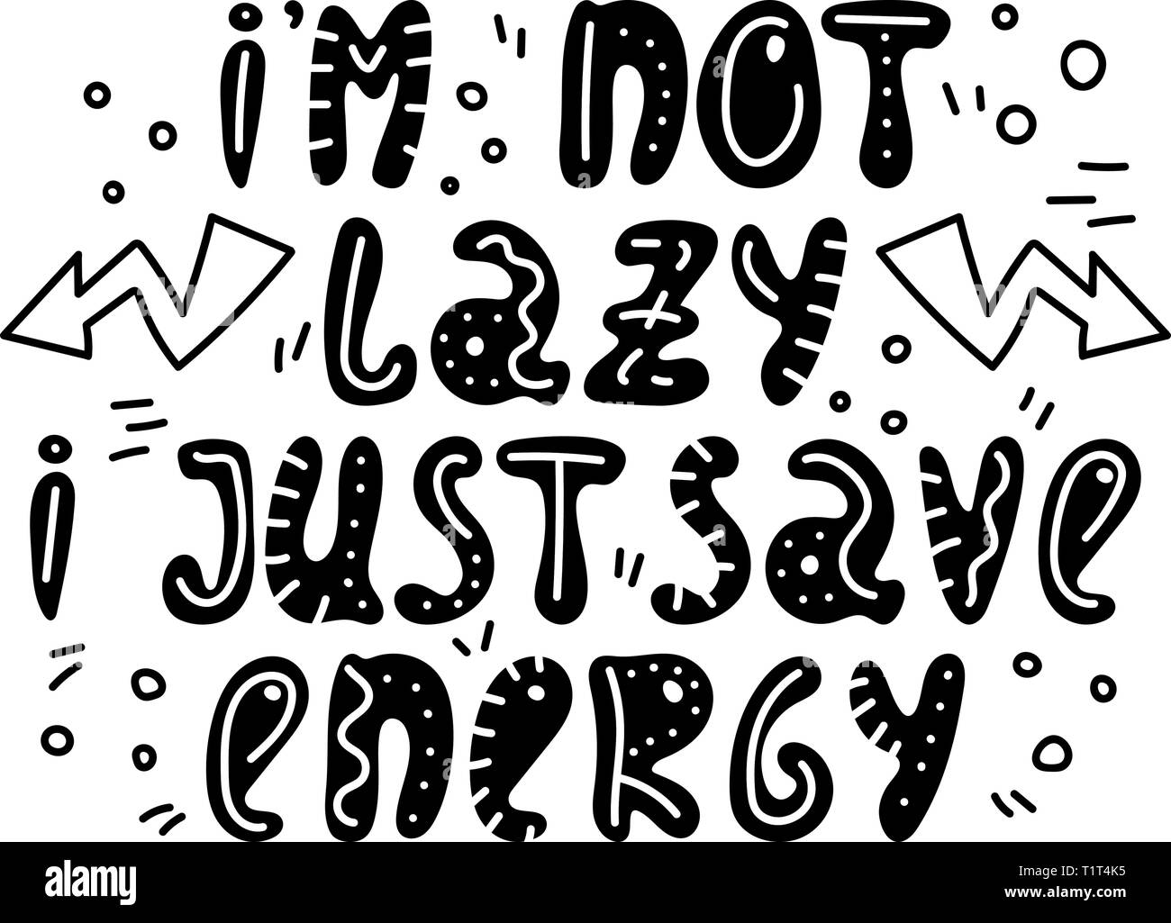 Lazy a coffee Black and White Stock Photos & Images - Alamy