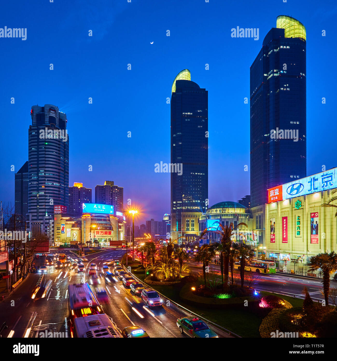 Xujiahui light shanghai hi-res stock photography and images - Alamy