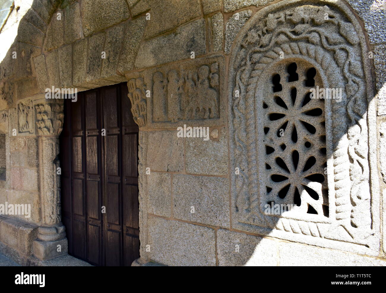 Pre-Romanesque Visigothic Landmark. San Xes de Francelos medieval ...