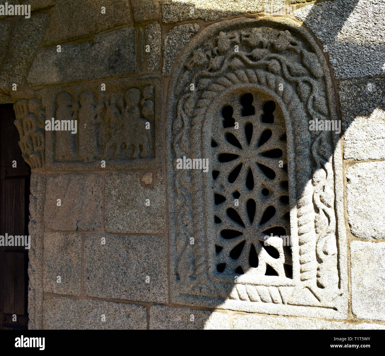 Pre-Romanesque Visigothic Landmark. San Xes de Francelos medieval ...