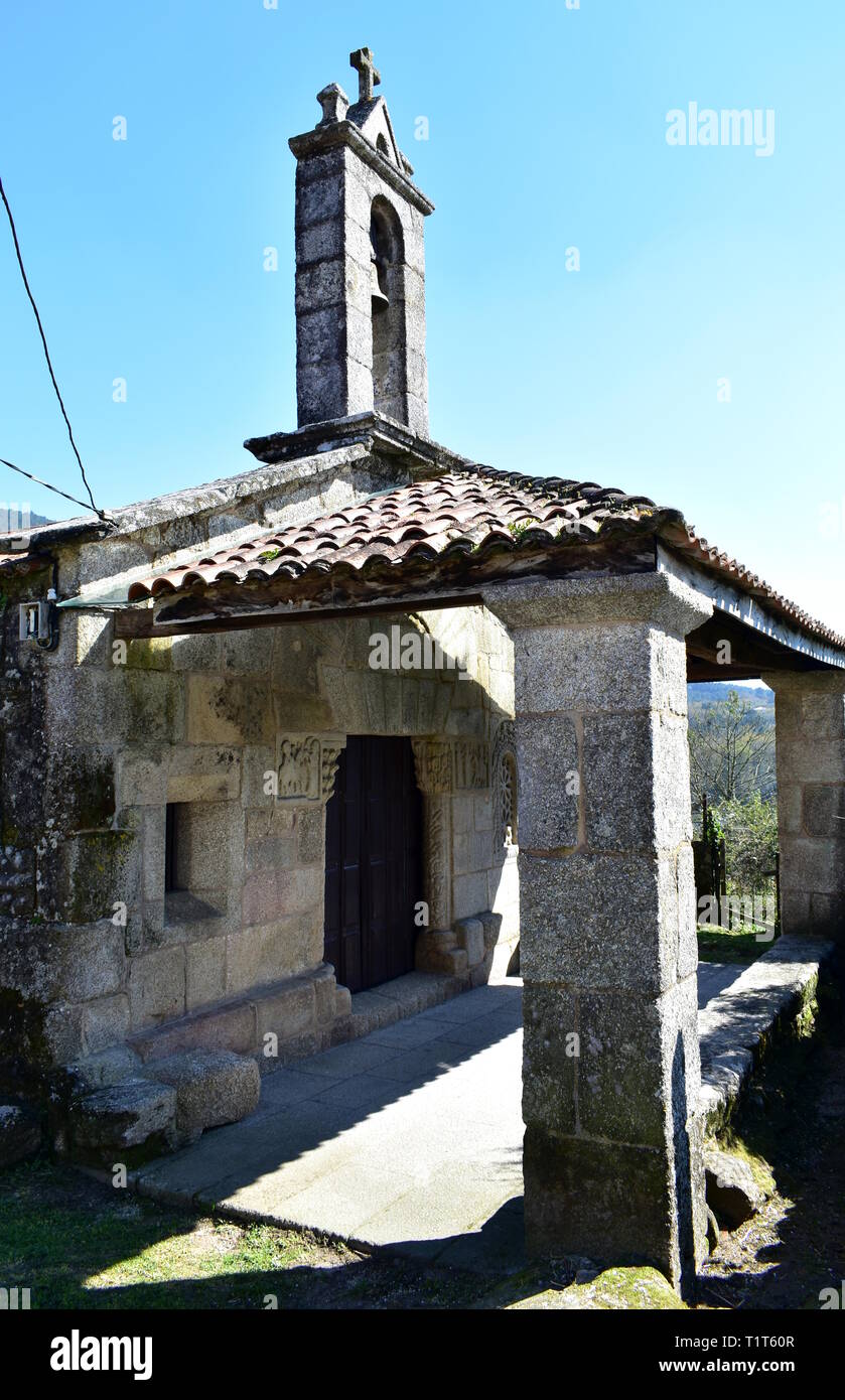 Pre-Romanesque Visigothic Landmark. San Xes de Francelos medieval ...
