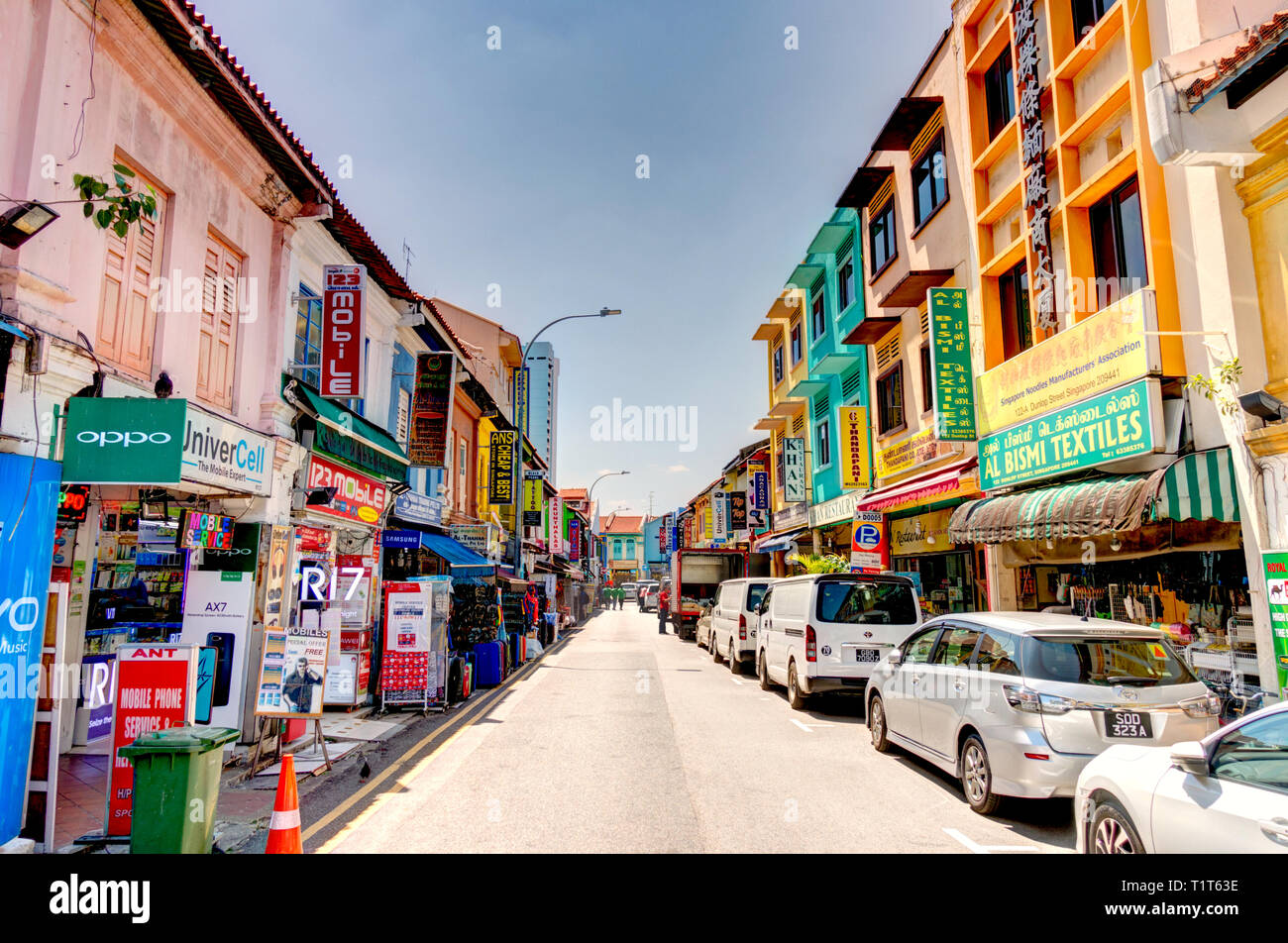 Little India, Singapore Stock Photo - Alamy