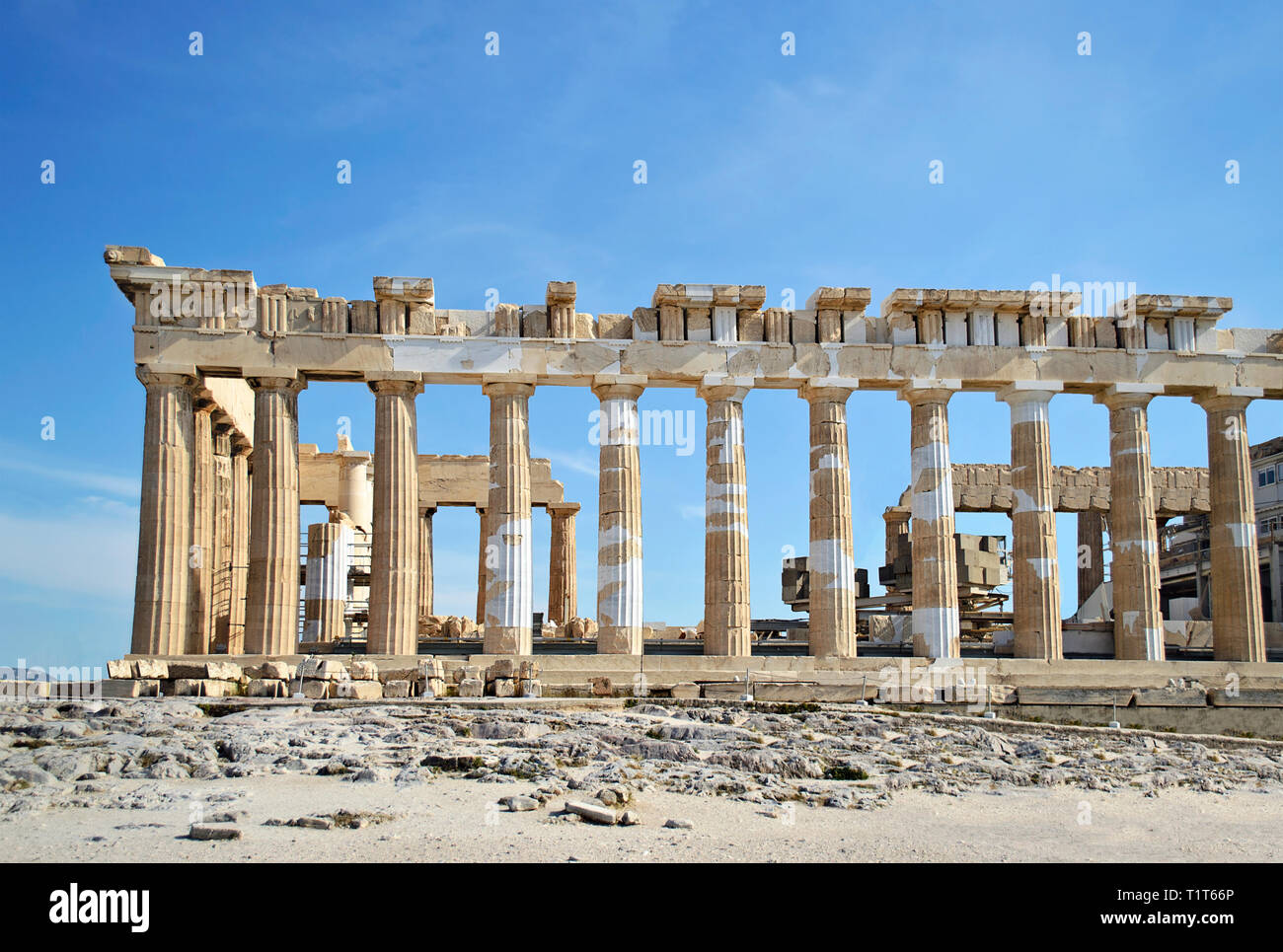 ancient Parthenon Acropolis in Athens Greece Stock Photo - Alamy