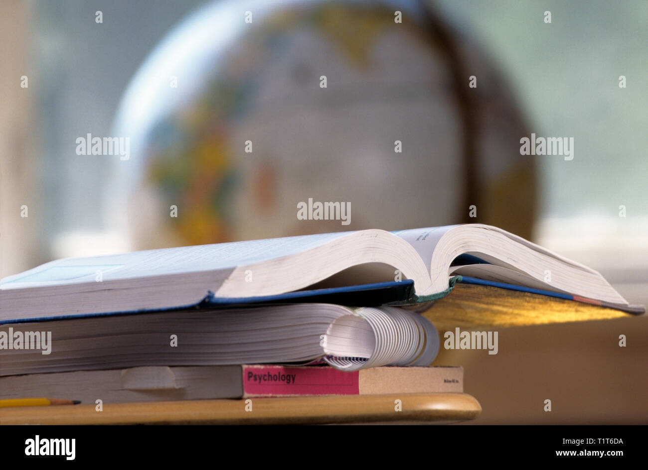 Open text textbook hi-res stock photography and images - Alamy