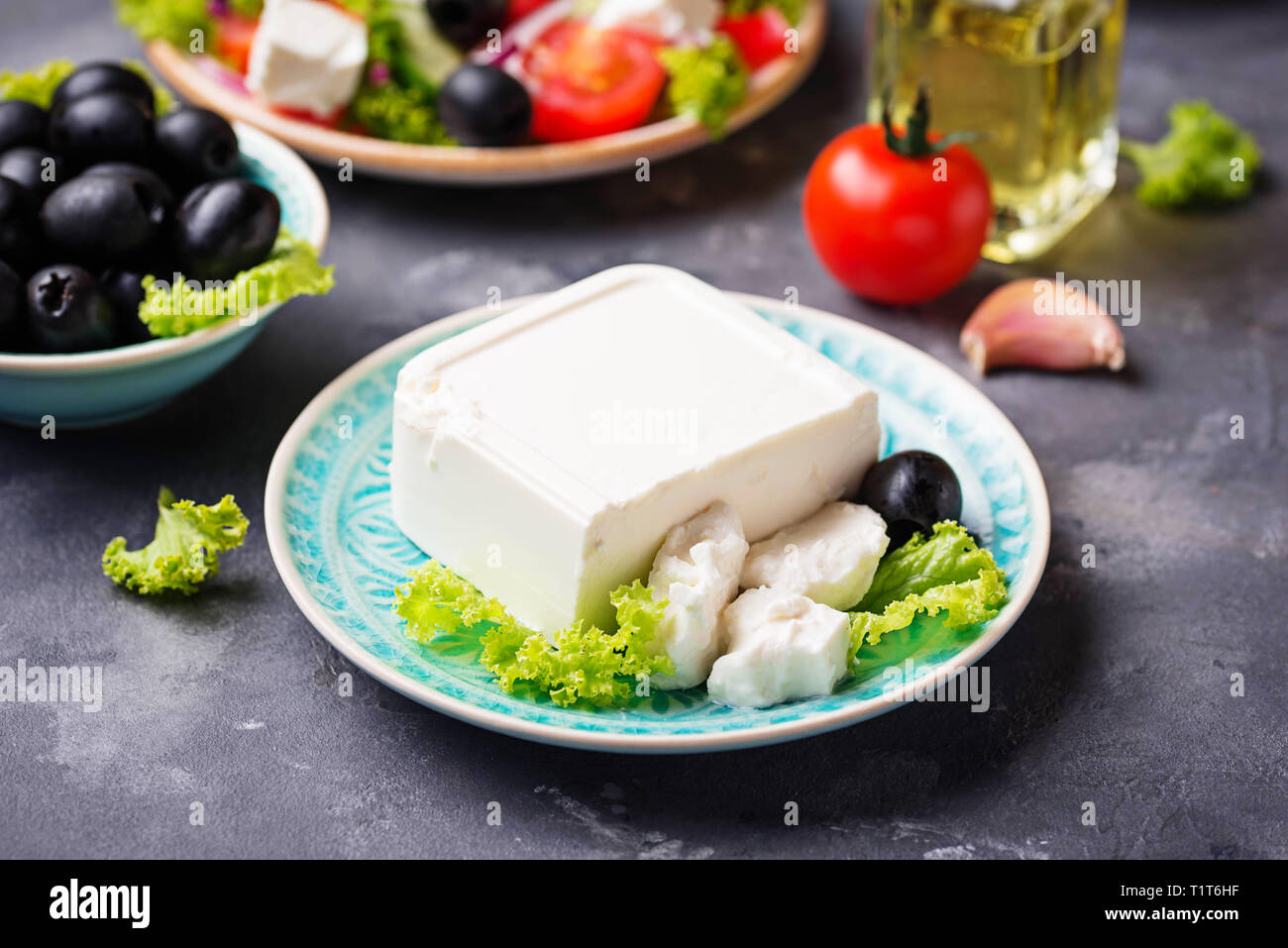 Feta closeup hi-res stock photography and images - Alamy