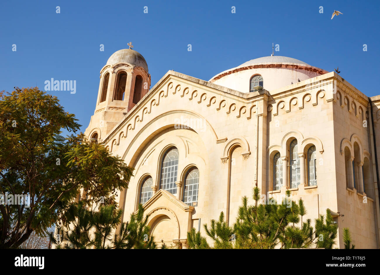 Holy Trinity Church (Agia Triada) in Limassol, Cyprus Stock Photo - Alamy