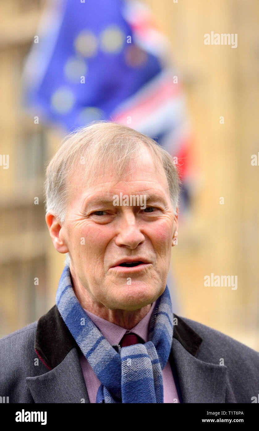 Sir David Amess MP (Con: Southend West) being interviewed about Brexit ...