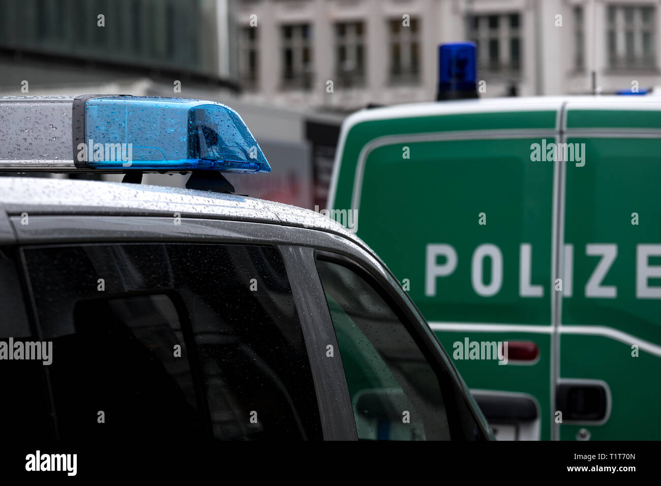 german police cars Stock Photo - Alamy