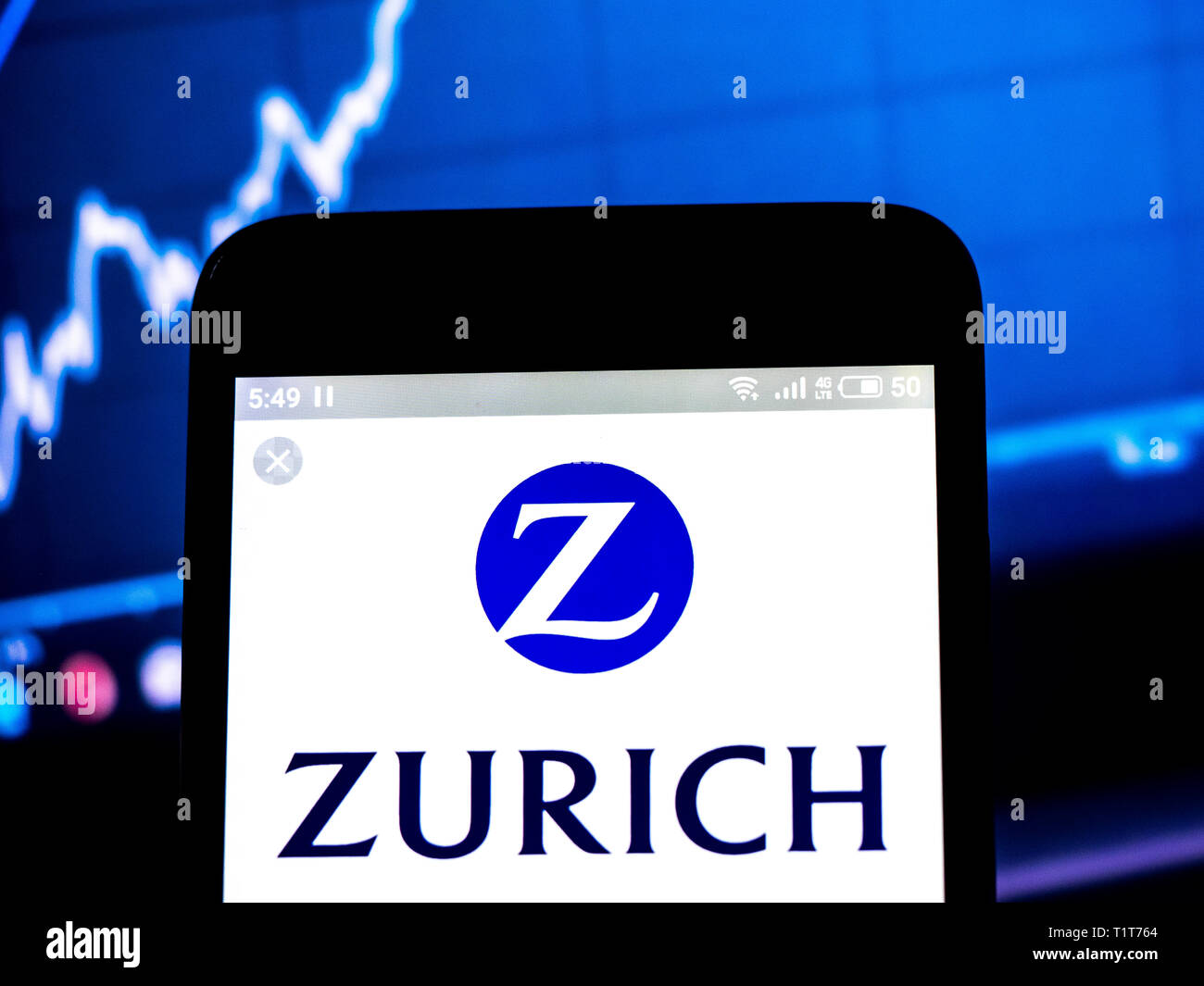 Zurich insurance group logo hi-res stock photography and images - Alamy