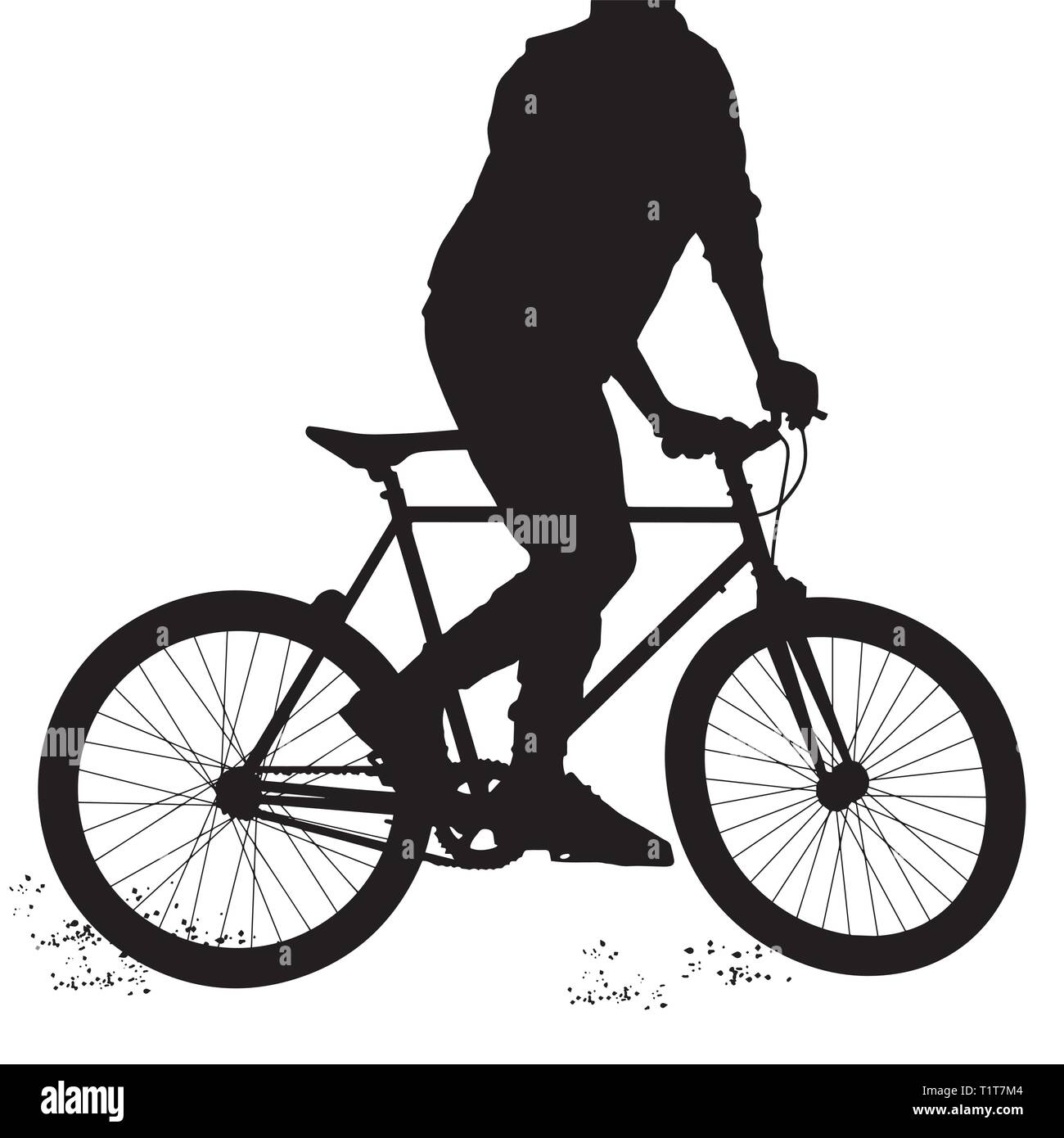 Cyclist Stock Vector Images - Alamy