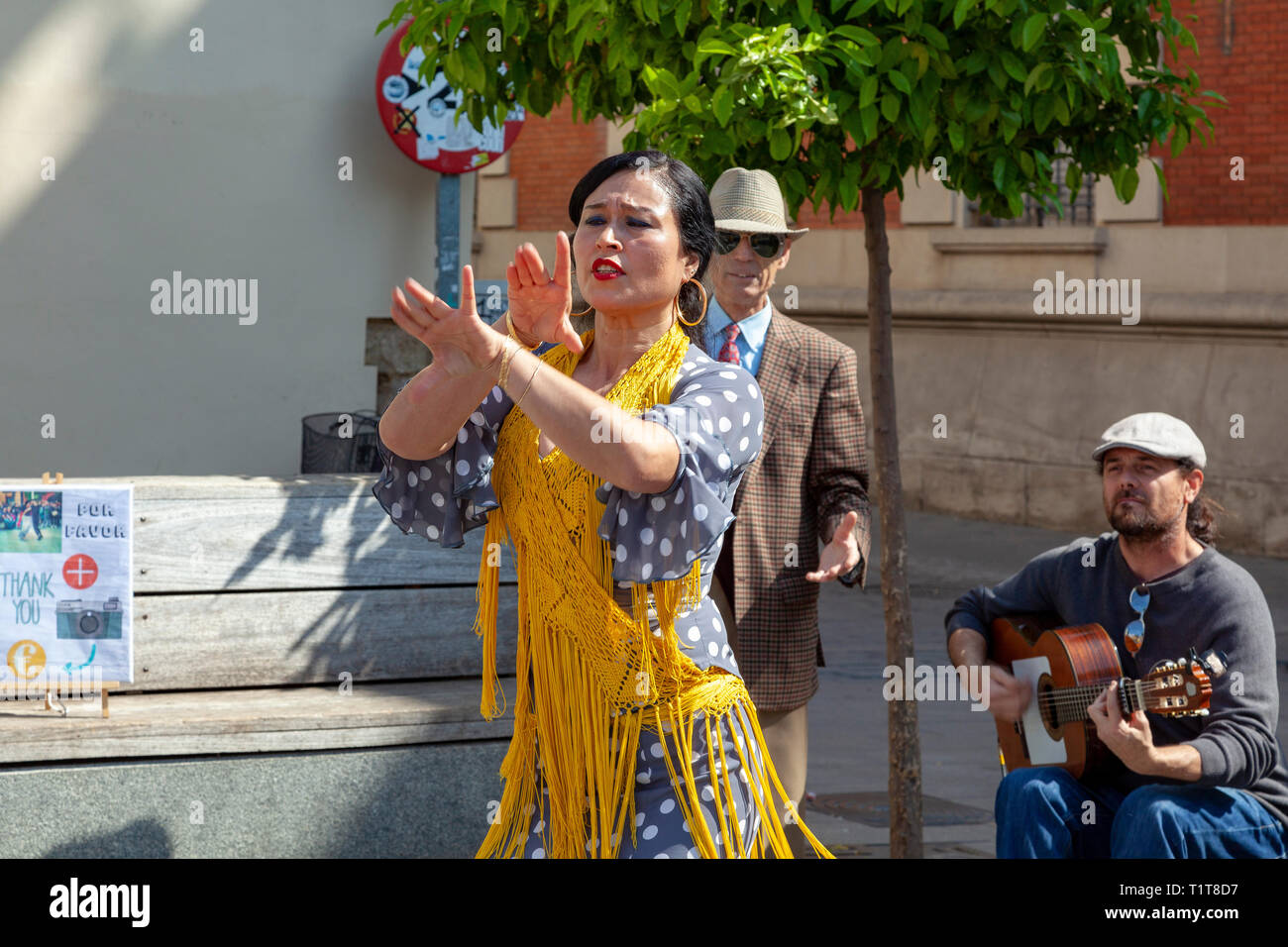 Flamenco dancer and singer hi-res stock photography and images - Alamy