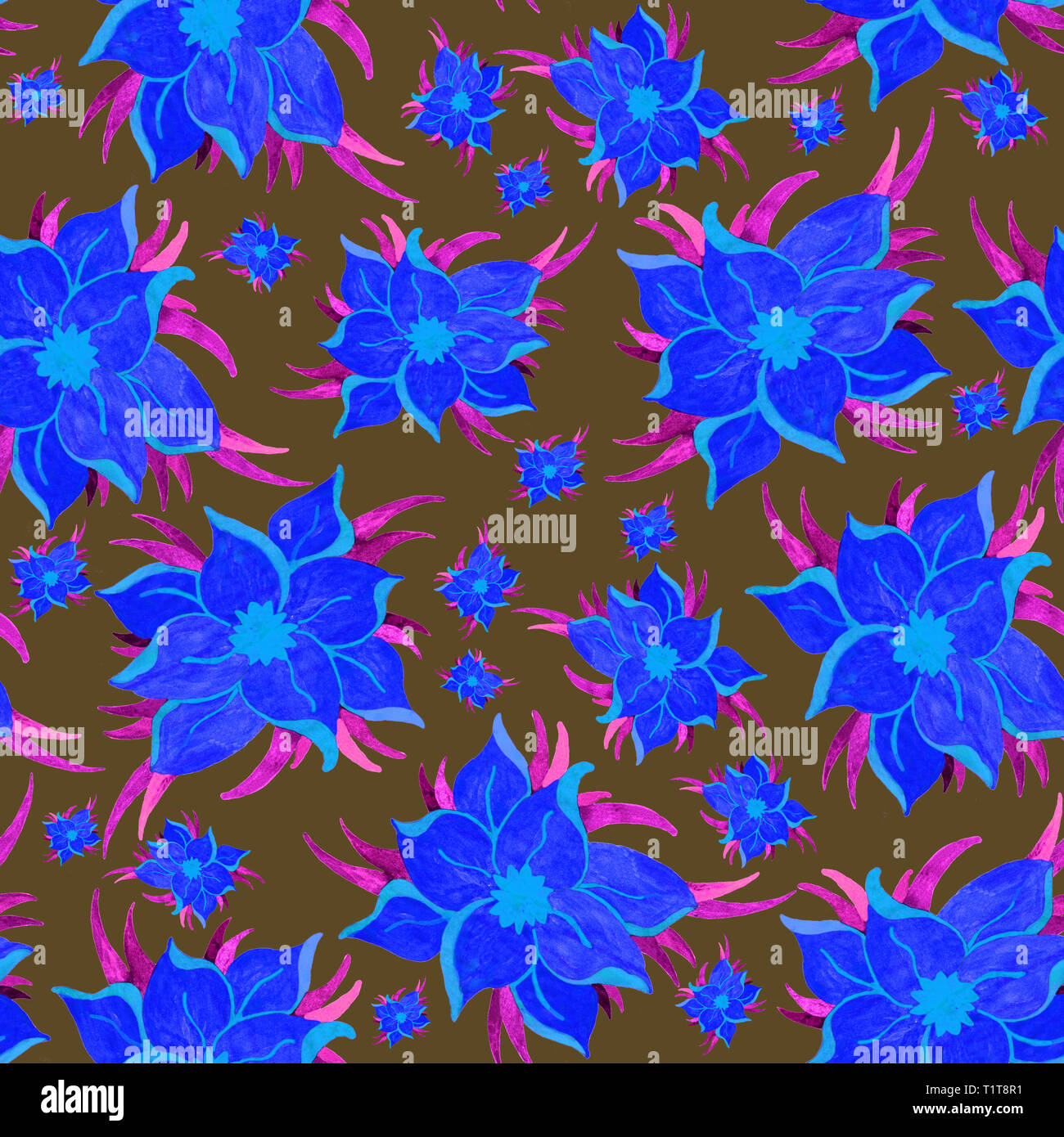 Flowers pattern designer hi-res stock photography and images - Alamy