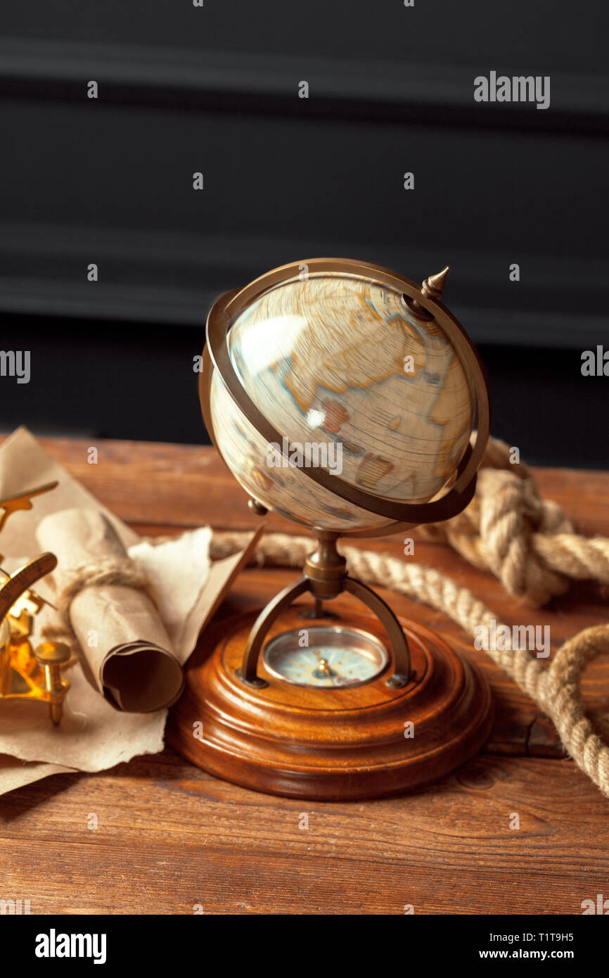vintage marine still life. close up Stock Photo - Alamy