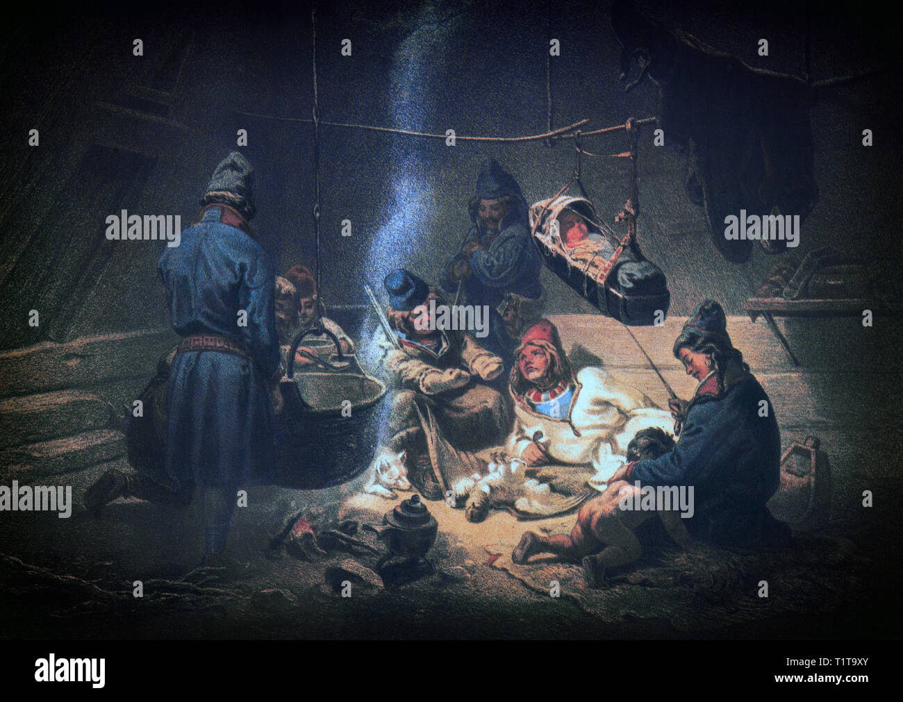 Tent of sami people hi-res stock photography and images - Alamy