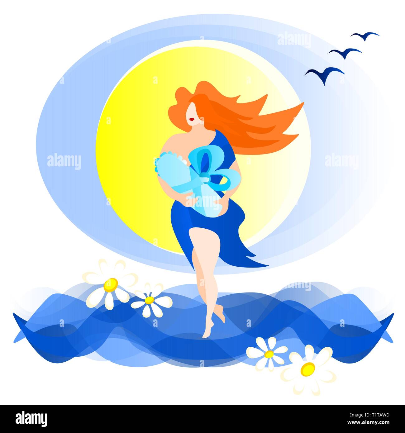 The birth of a new life Stock Vector Image & Art - Alamy