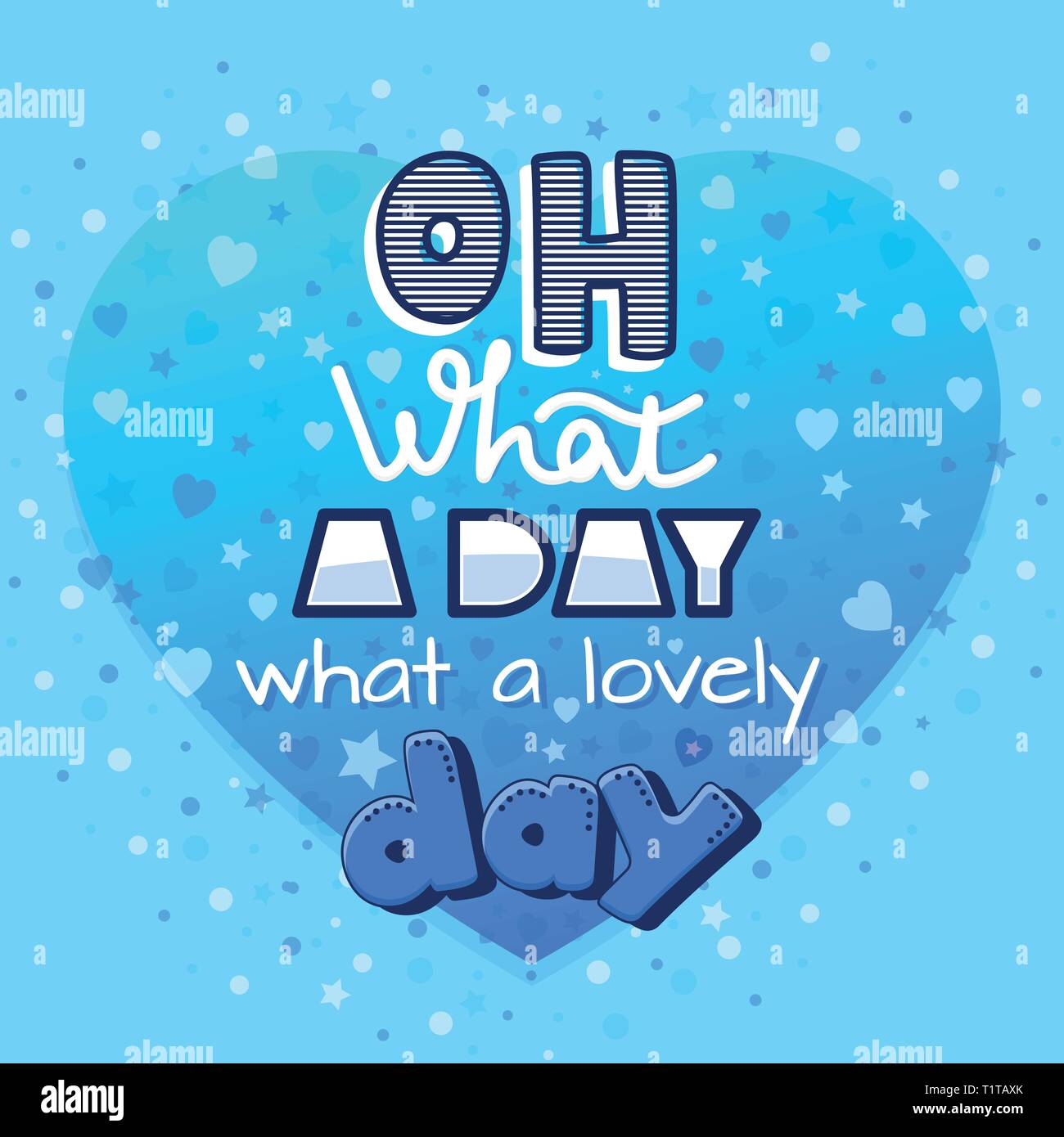 Valentine Hand drawn typography motivational poster oh what a day what ...