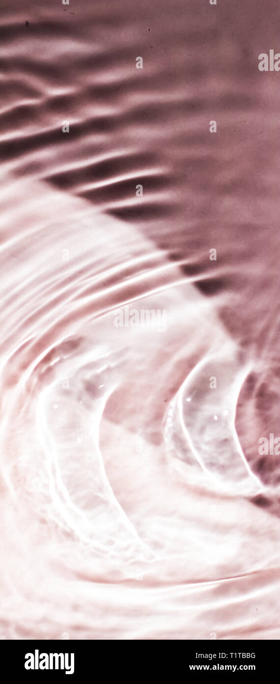 Pink flowing water texture as an abstract background - colourful ...