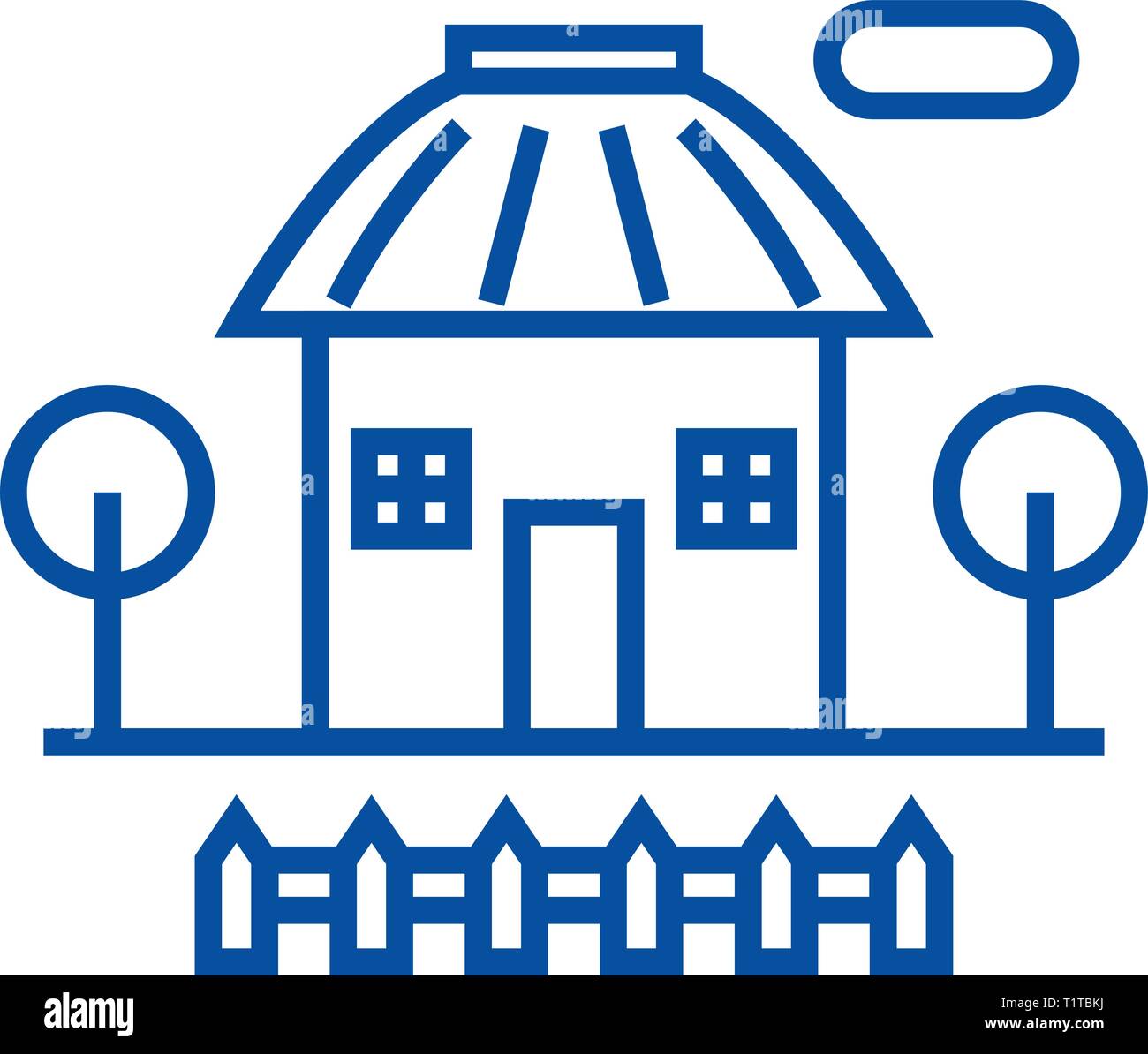 Rural family america Stock Vector Images - Alamy