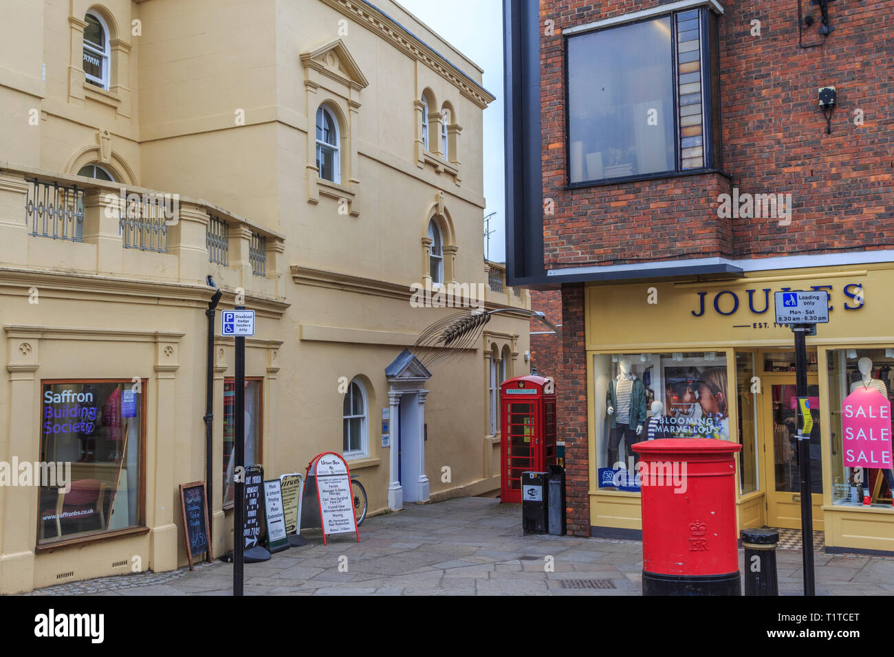Bishops Stortford Town Centre High Street,Hertfordshire, England, UK ...