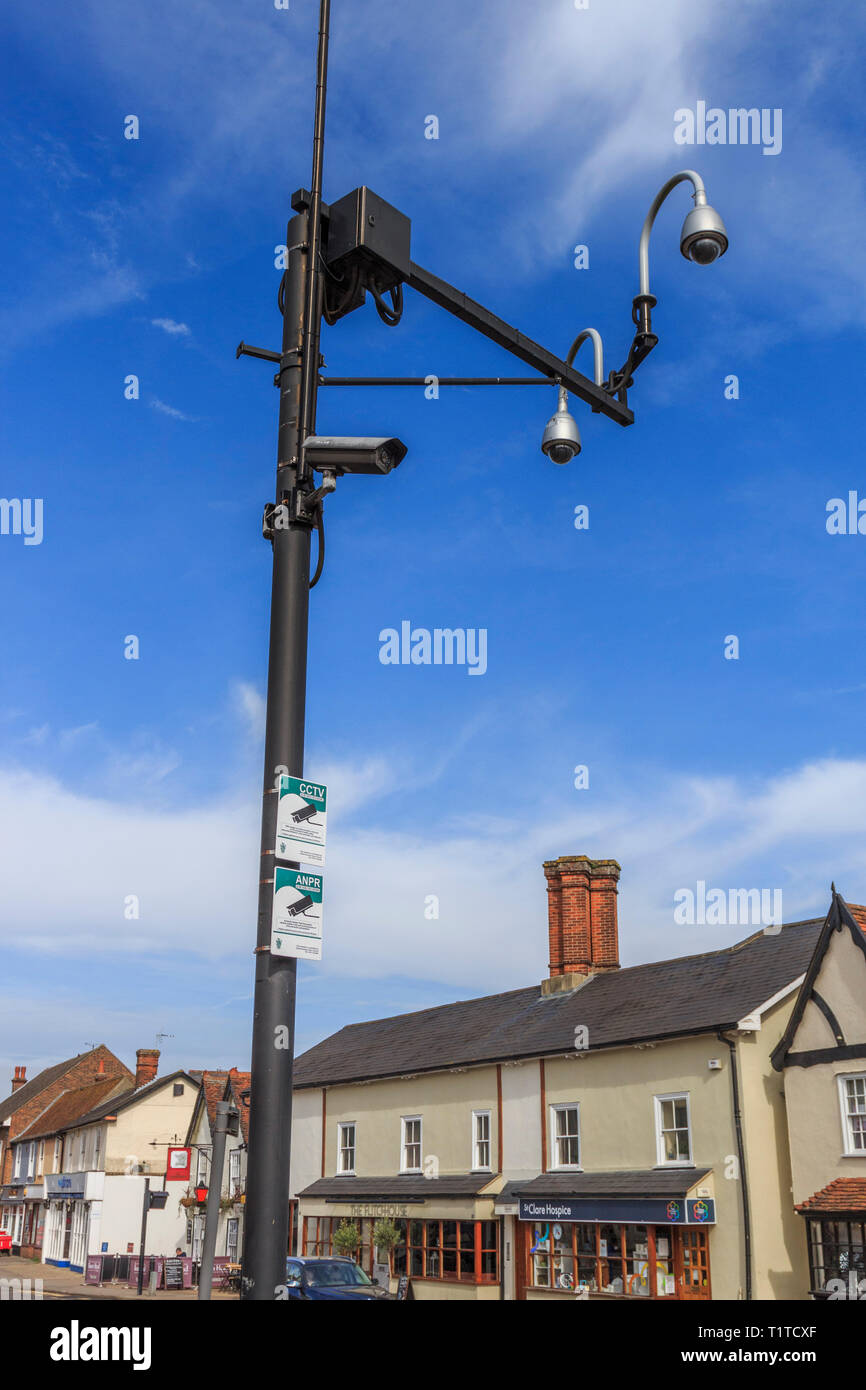 Great Dunmow Town Centre High Street, Essex, England Stock Photo - Alamy