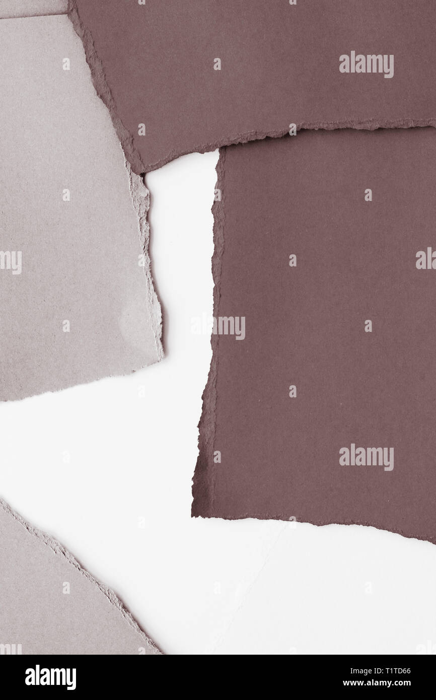 Torn paper texture as background. Creativity takes time Stock Photo - Alamy