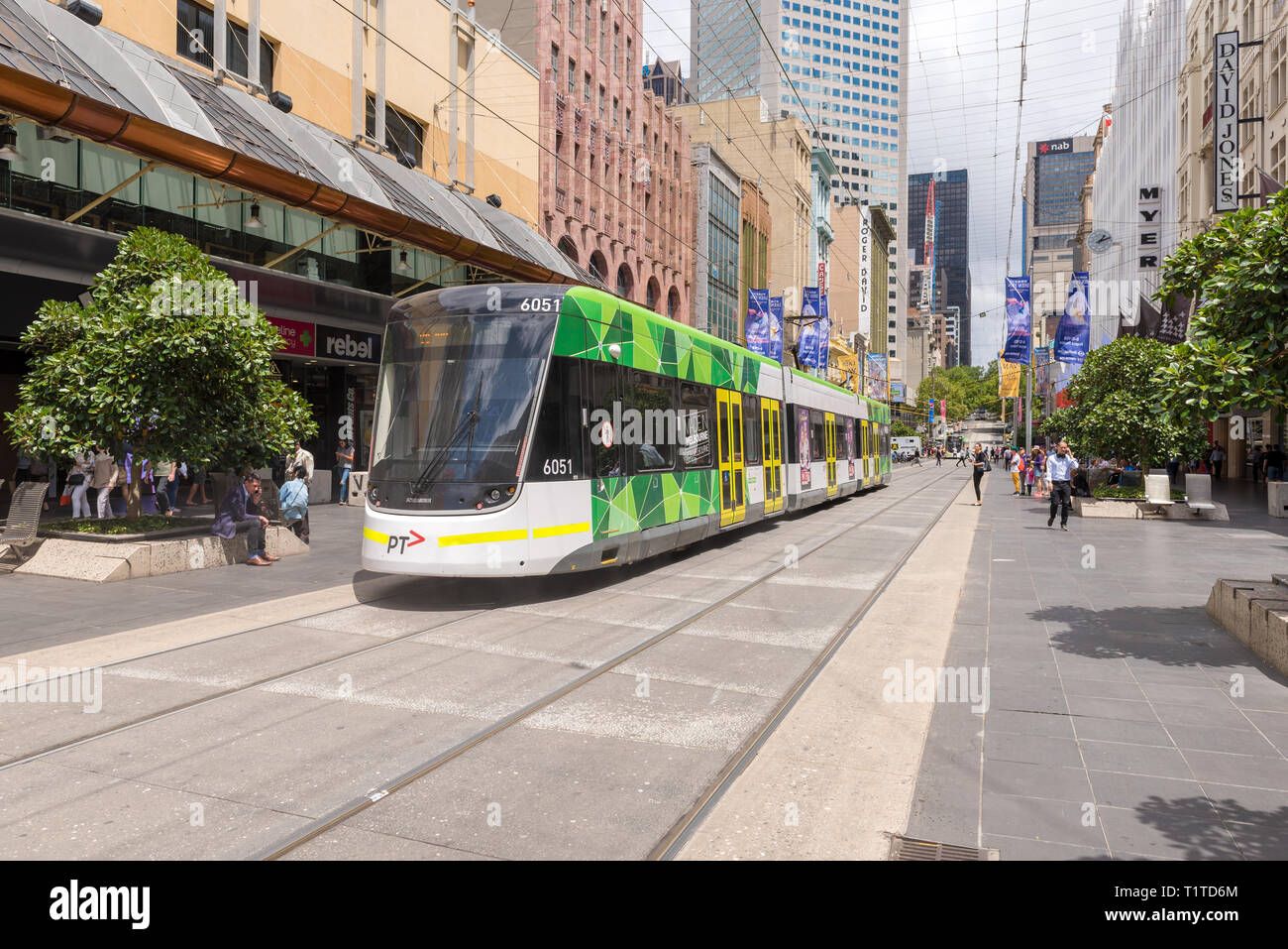 Collins Street, Melbourne, Australia Stock Photo - Alamy